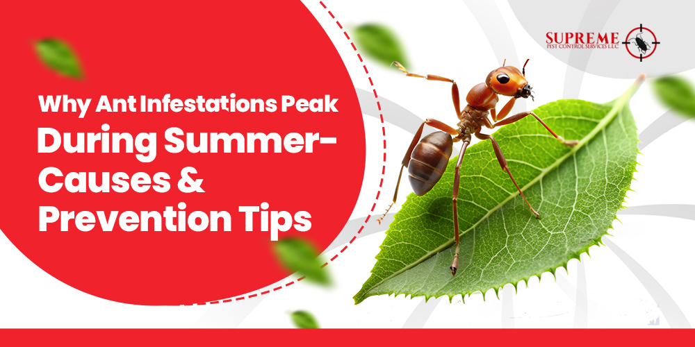 Why Ant Infestations Peak During Summer- Causes & Prevention Tip ...